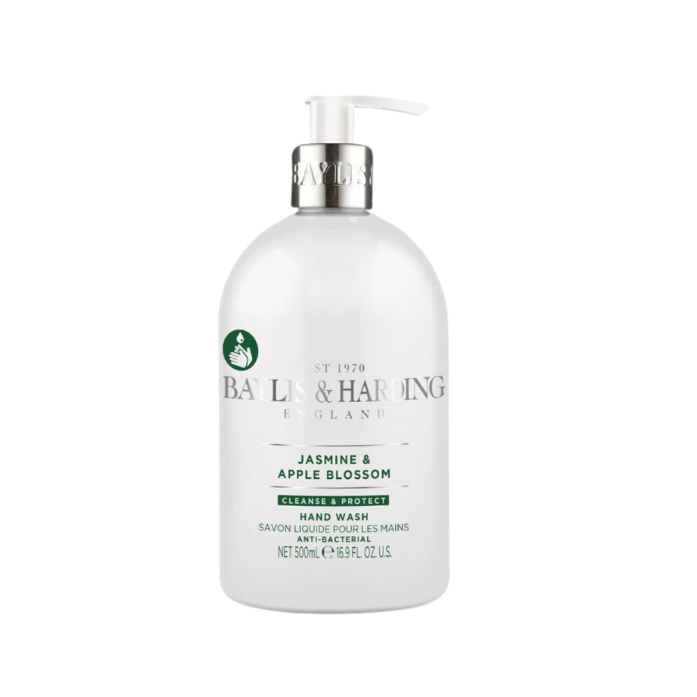 Baylis & Harding Anti-Bacterial Hand Wash Jasmine & Apple Blossom 500m ...