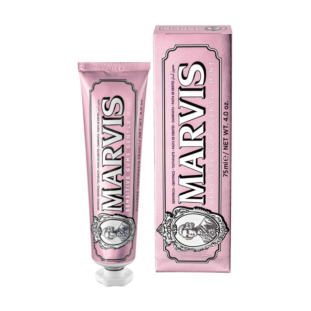 Marvis Toothpaste 75mL - Sensitive Gums Gentle Mint – On Trend Beauty
